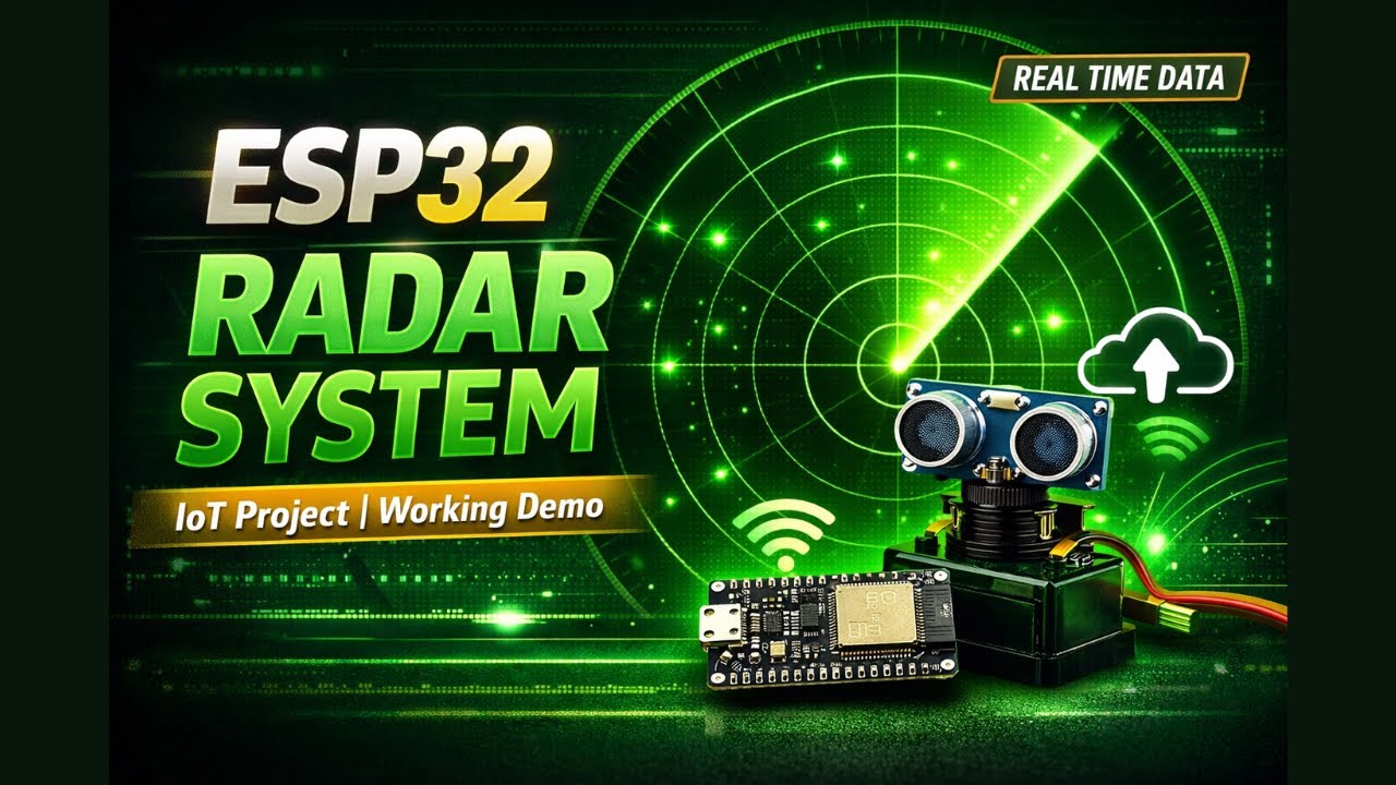 IoT-Based Radar Object Detection System using ESP32 | Complete Project ...