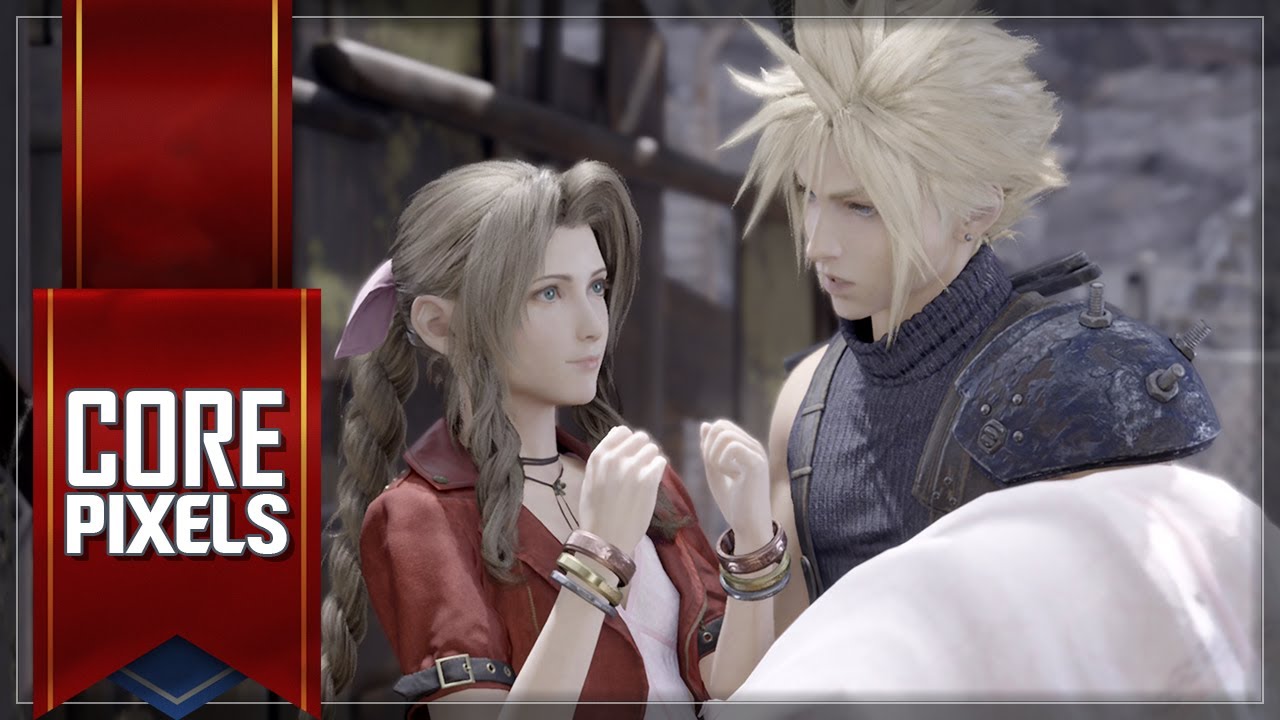 [4K HDR] Final Fantasy VII Remake - Walk in the Slums - YouTube