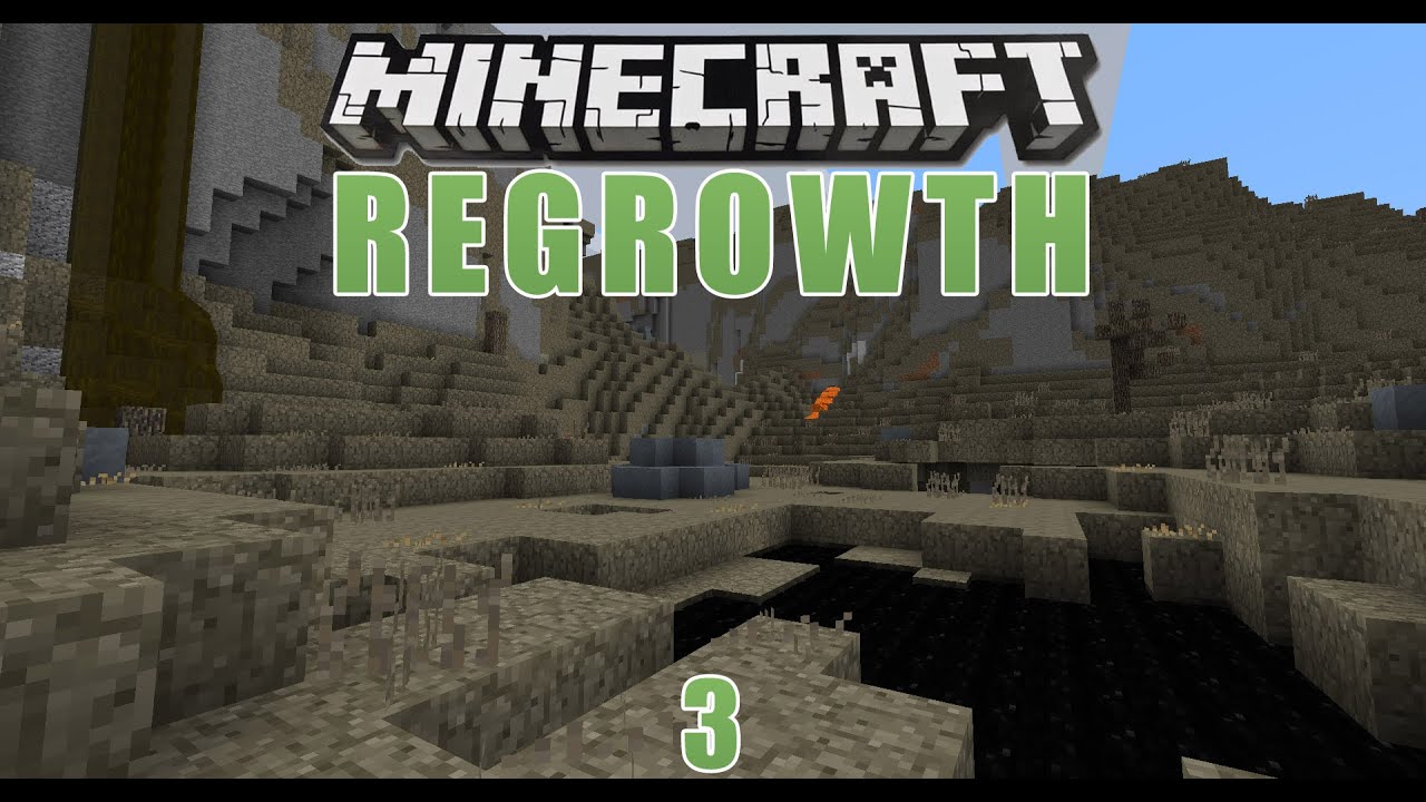 Minecraft Regrowth - #3 - Mega Lag - YouTube