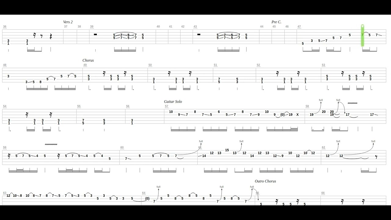 House of Pain Tab by Faster Pussycat + Guitar only + Guitar tab - YouTube