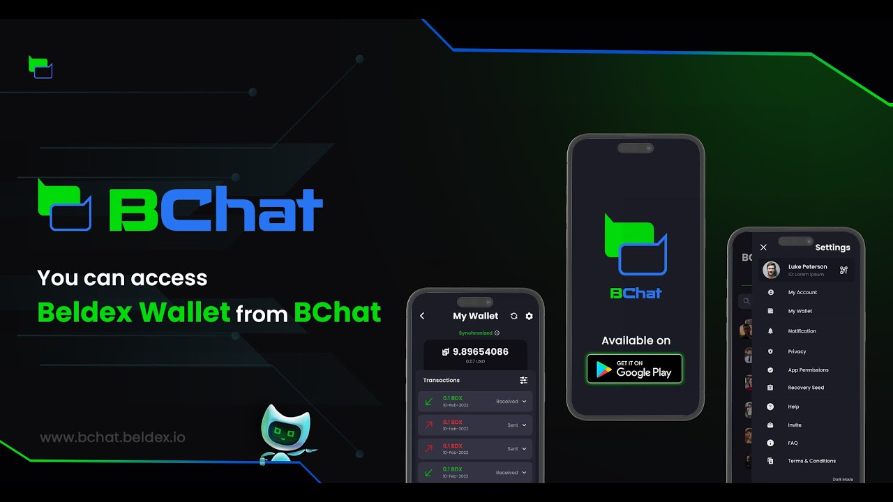 BChat Web3 Messenger with Wallet | One App for Messaging & Payments ...