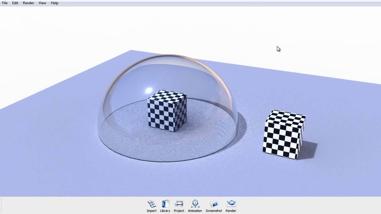 QuickTip Rendering Transparent Materials in KeyShot - YouTube