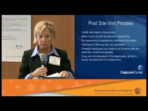 Preparing for Your Interview and Site Visit - YouTube
