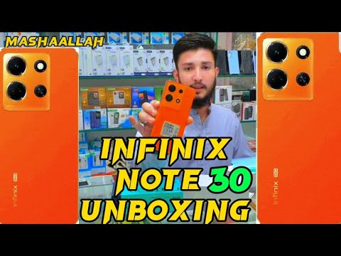 Infinix note 30 Unboxing | infinix note 30 review | Details | unboxing ...