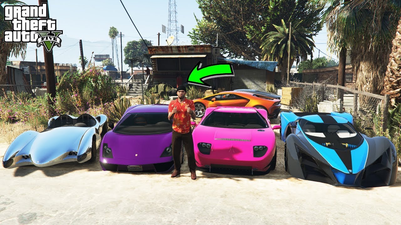 Stealing Luxury Cars with Trevor in GTA 5! (Trevor Becomes Rich) - YouTube
