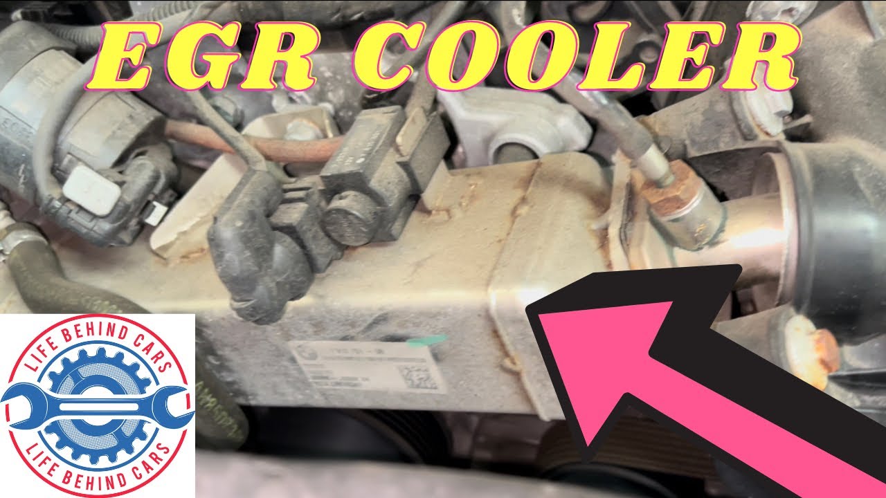 BMW X1 2014 Diesel EGR Valve Cooler Location - YouTube