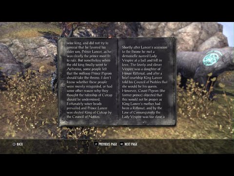 Rivenspire Lore - The Story of Princess Eselde Lorebook #shorts