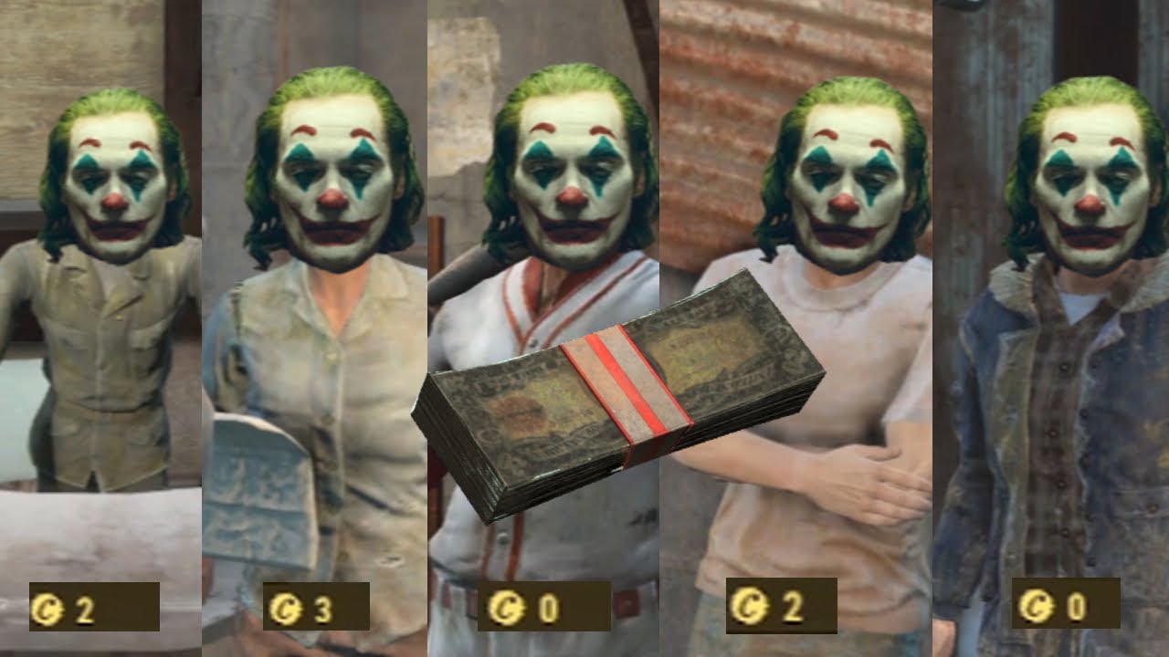 ruining the economy with pre-war money in fallout 4 - YouTube