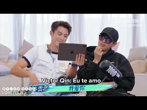 🎥 | Dylan Wang e Victor Qin para o programa de variedades All Out Action...