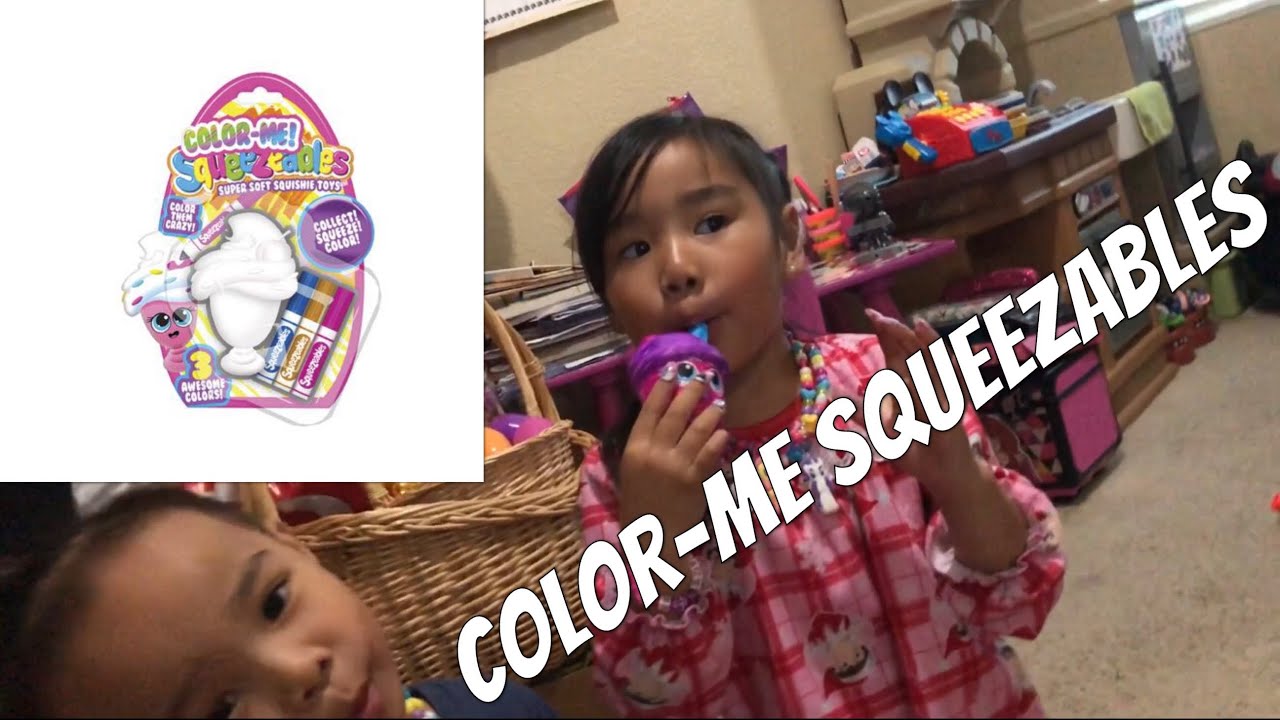 Color-Me Squeezables - YouTube