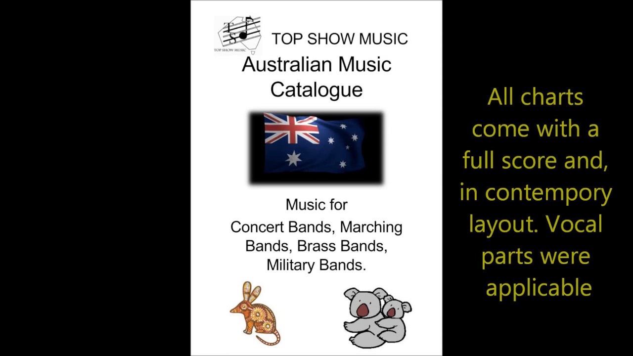 Top Show Music Brisbane - Australia Music Catalogue - YouTube