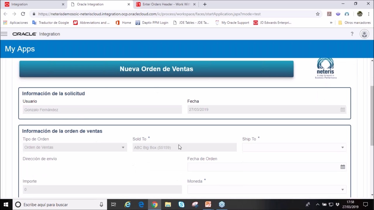 Formularios WEB con Process Builder en Oracle Integration Cloud - YouTube