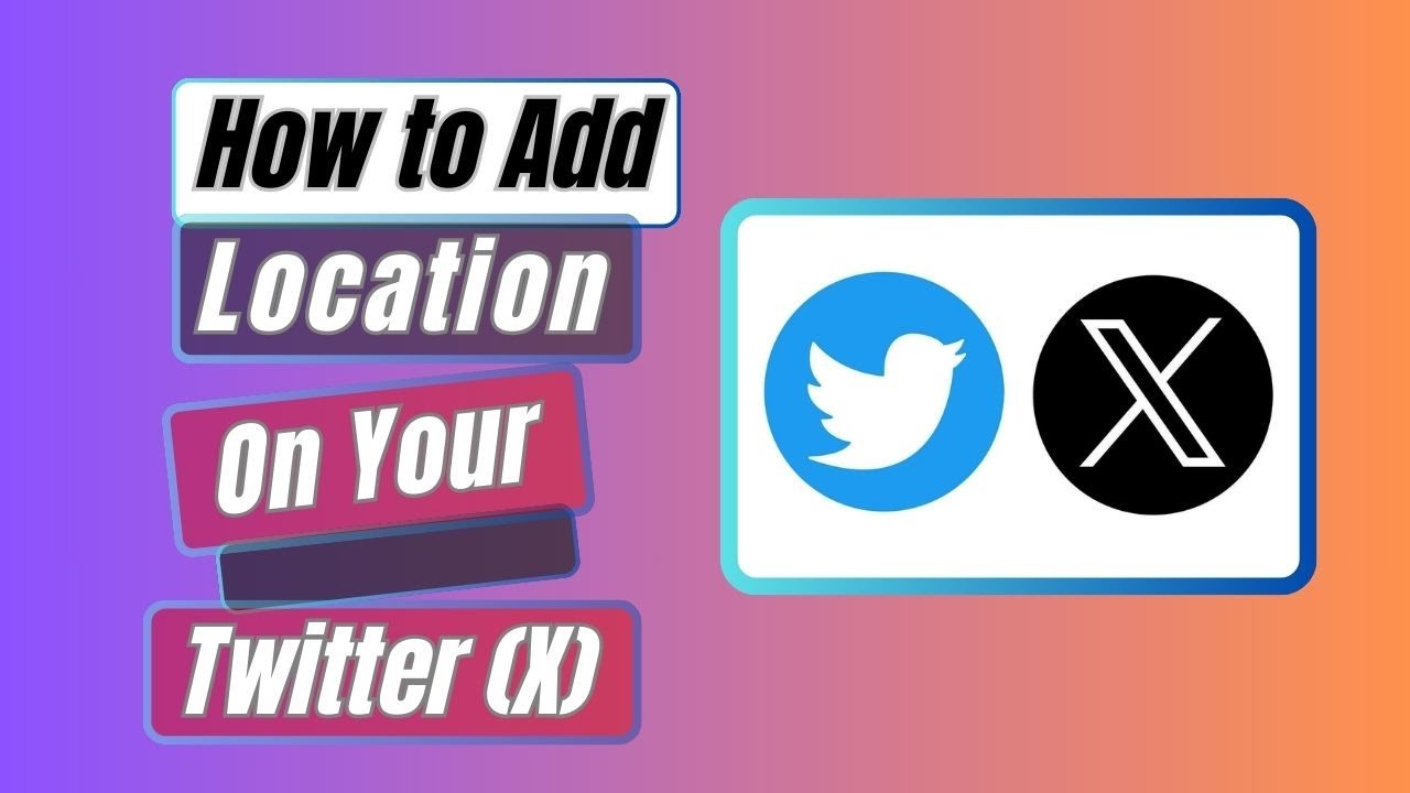 How to Add Location On Your Twitter (X) Profile | Quick & Easy 2025 ...