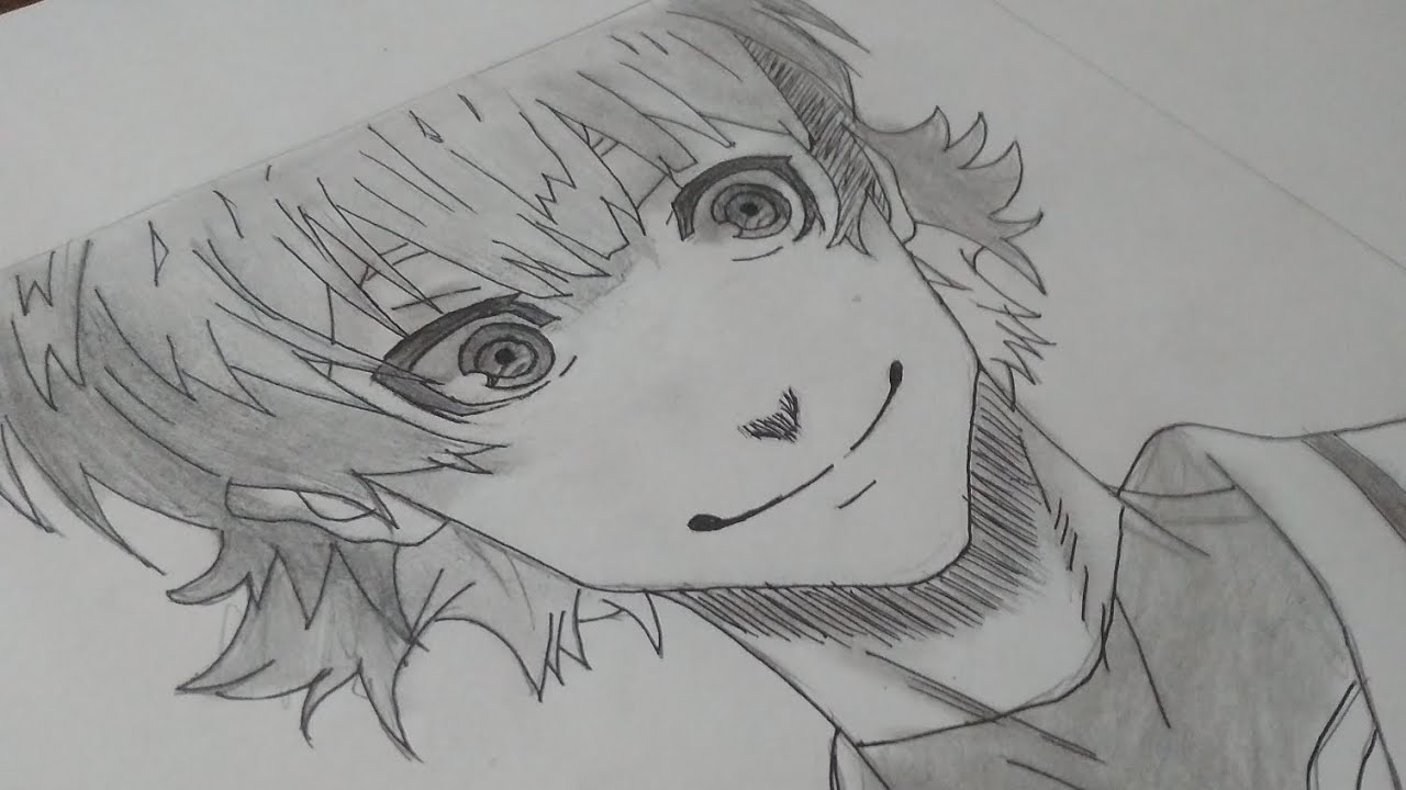 Drawing sketch of Bachira Meguru #bachira #bachirameguru #animedrawing ...