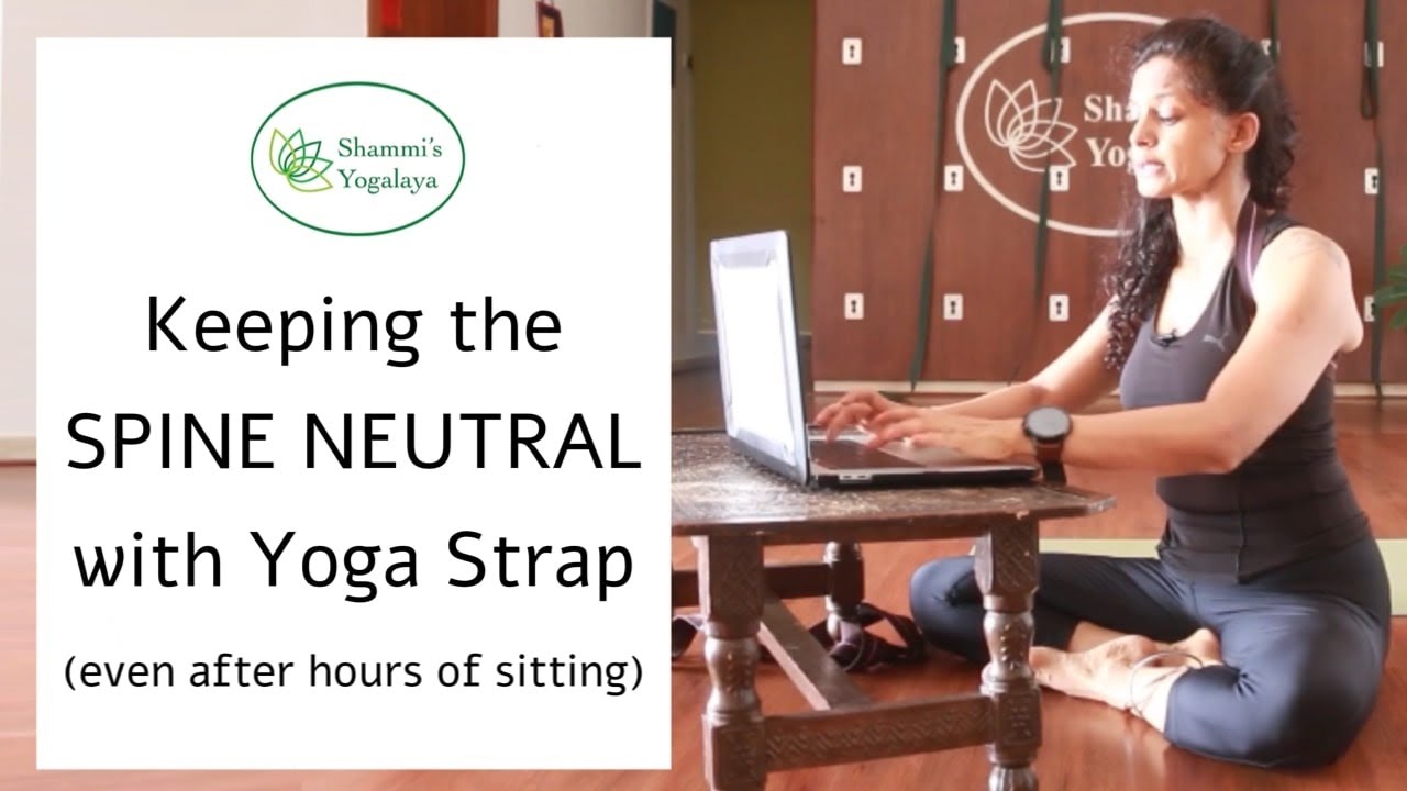 Neutral Spine || Spinal Decompression Harness || Office Yoga || Desk ...