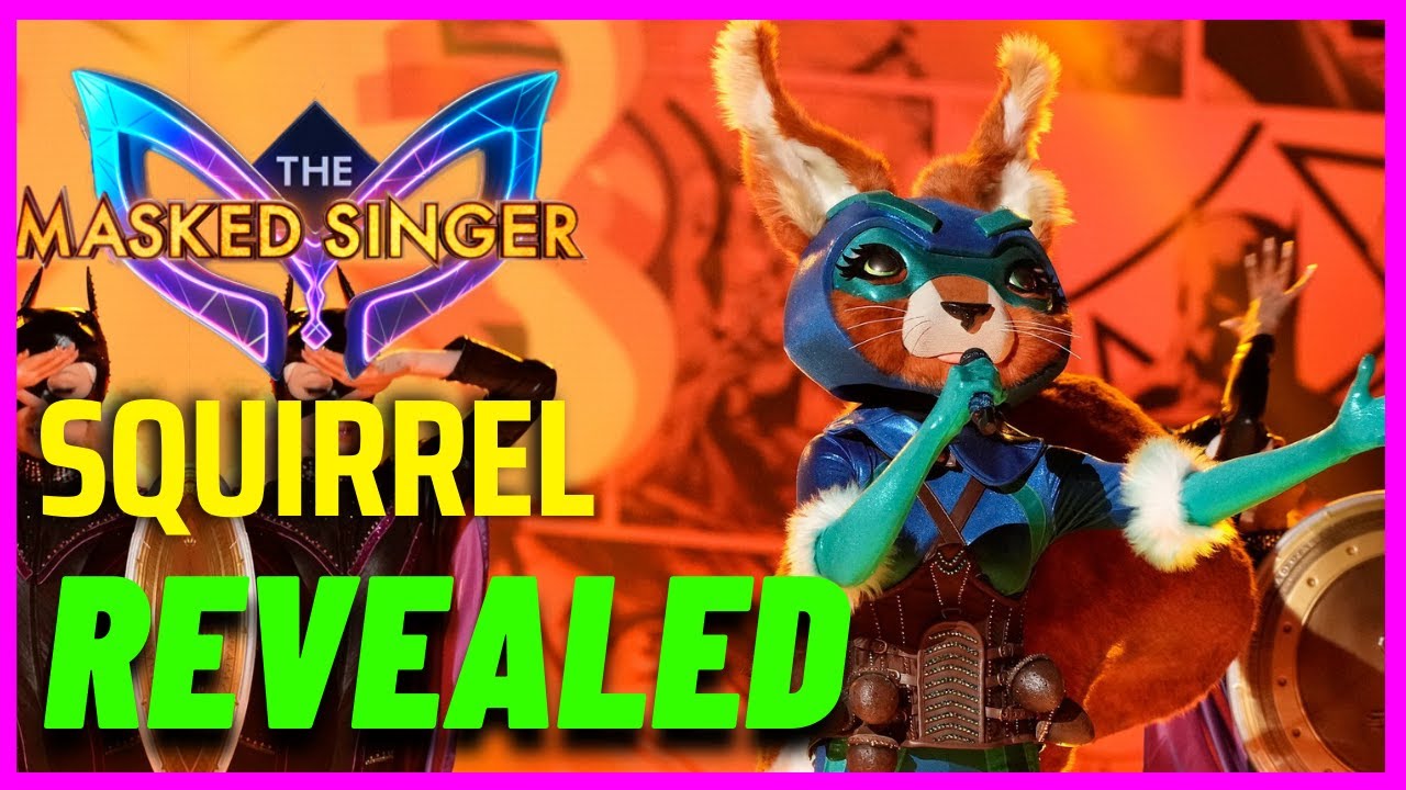 Squirrel Revealed As "Girl Next Door" Masked Singer - YouTube