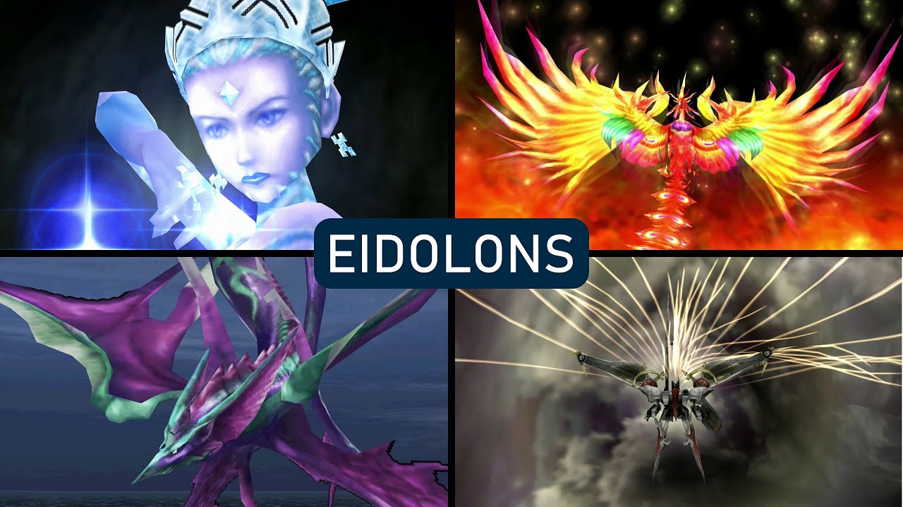 Final Fantasy IX - All Eidolons - YouTube