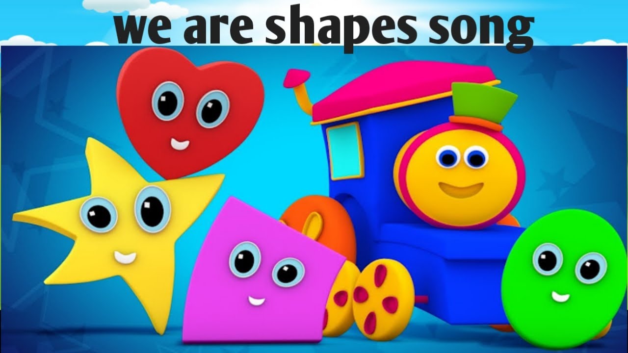 shapes song | shapes rhymes | we are shapes | Nursery Rhymes ...