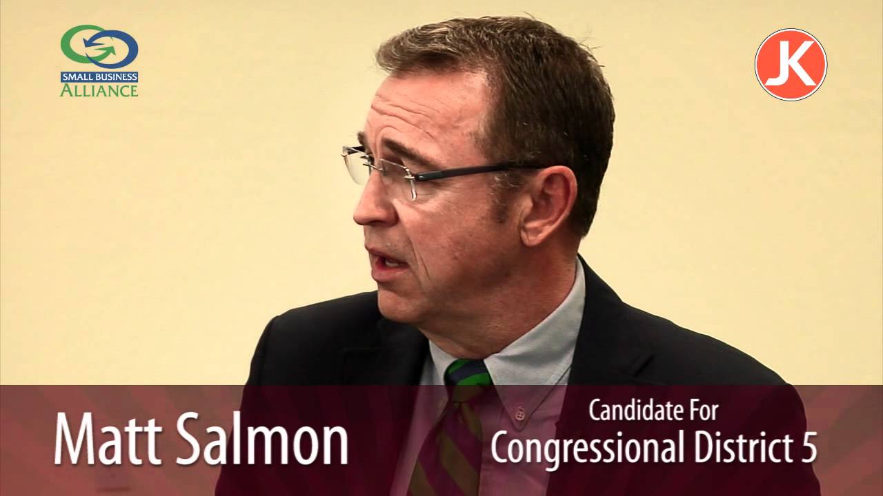 Matt Salmon- Question 3 - YouTube