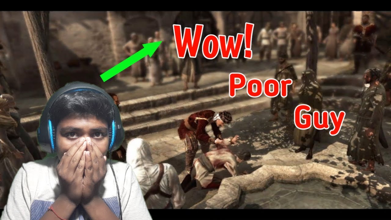 old man was killed by a guy | assassin's creed part 3 | Technical Ganer ...