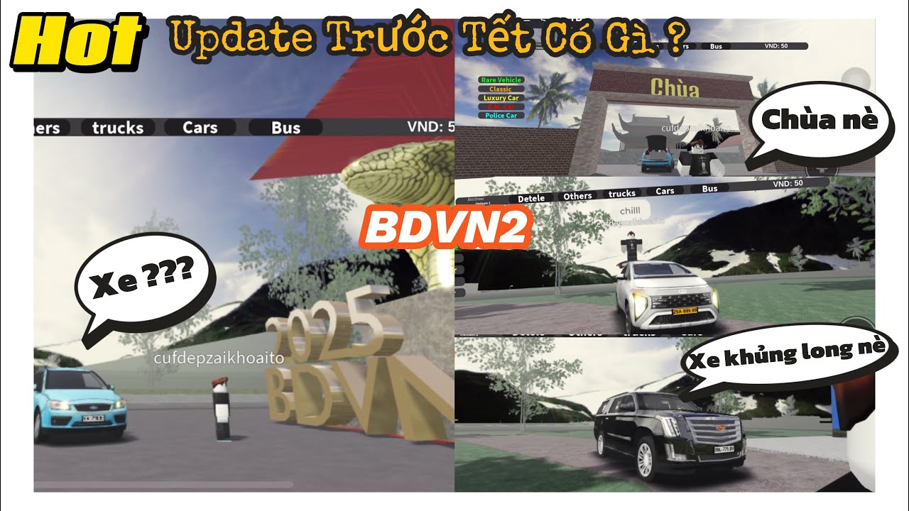 BDVN2 || [Hot] New Update Trước "Tết" Thêm Vài Mẫu Xe và Chi Tiết Mới # ...