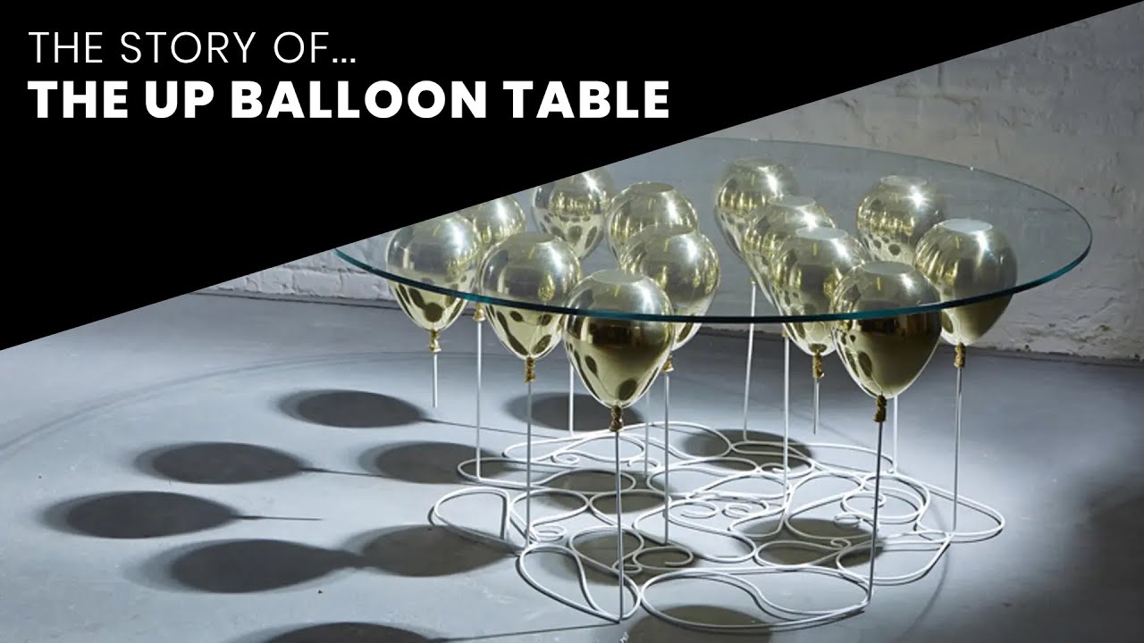 The story of.... THE UP BALLOON TABLE - YouTube