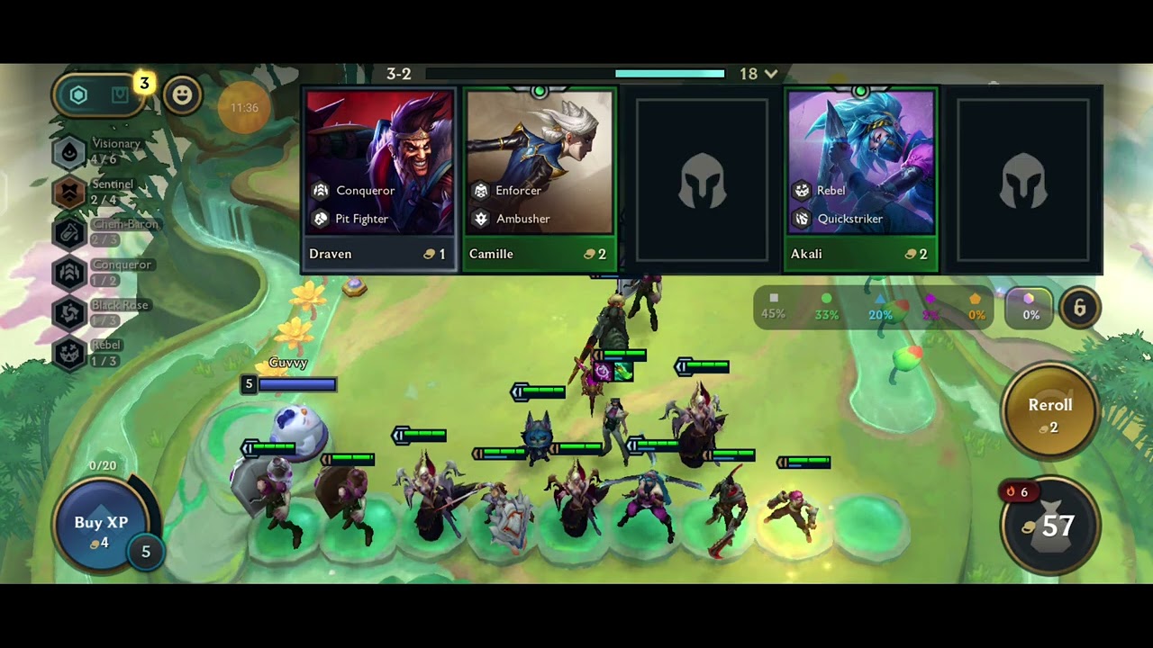 Set 13 - Renata 3, Singed 3, Morgana 3 (6 Sentinal, 4 Visionary) - YouTube