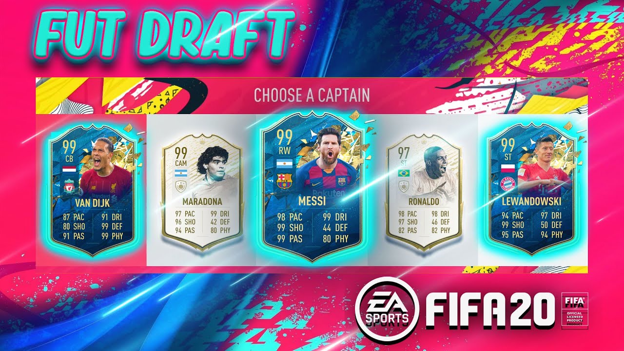 FIFA 20 - Ultimate Team Draft - YouTube