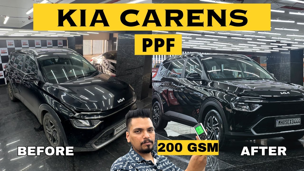Kia Carens PPF | Self Healing Technology | Non-Yellowing | Full Process ...