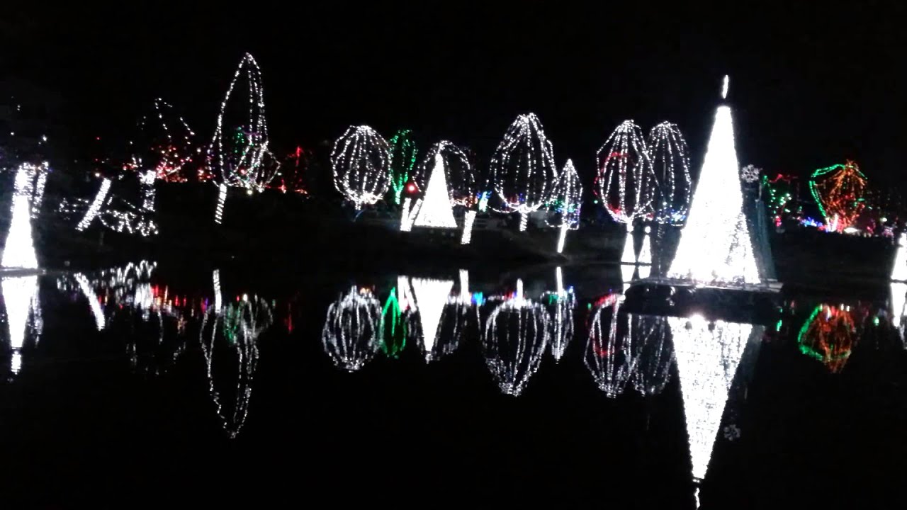Columbus zoo Christmas lights - YouTube