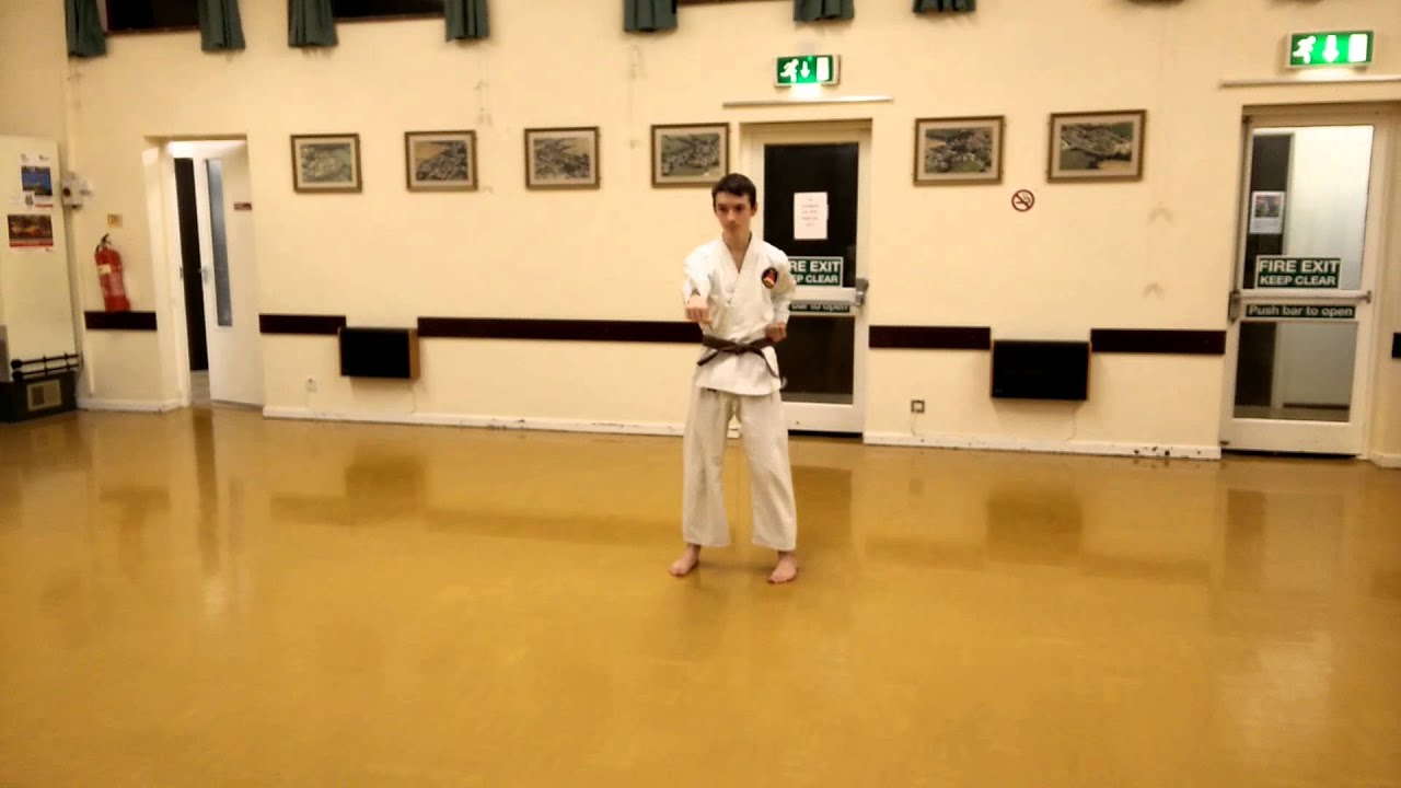 Dai Ichi Ken kata (front view) - YouTube