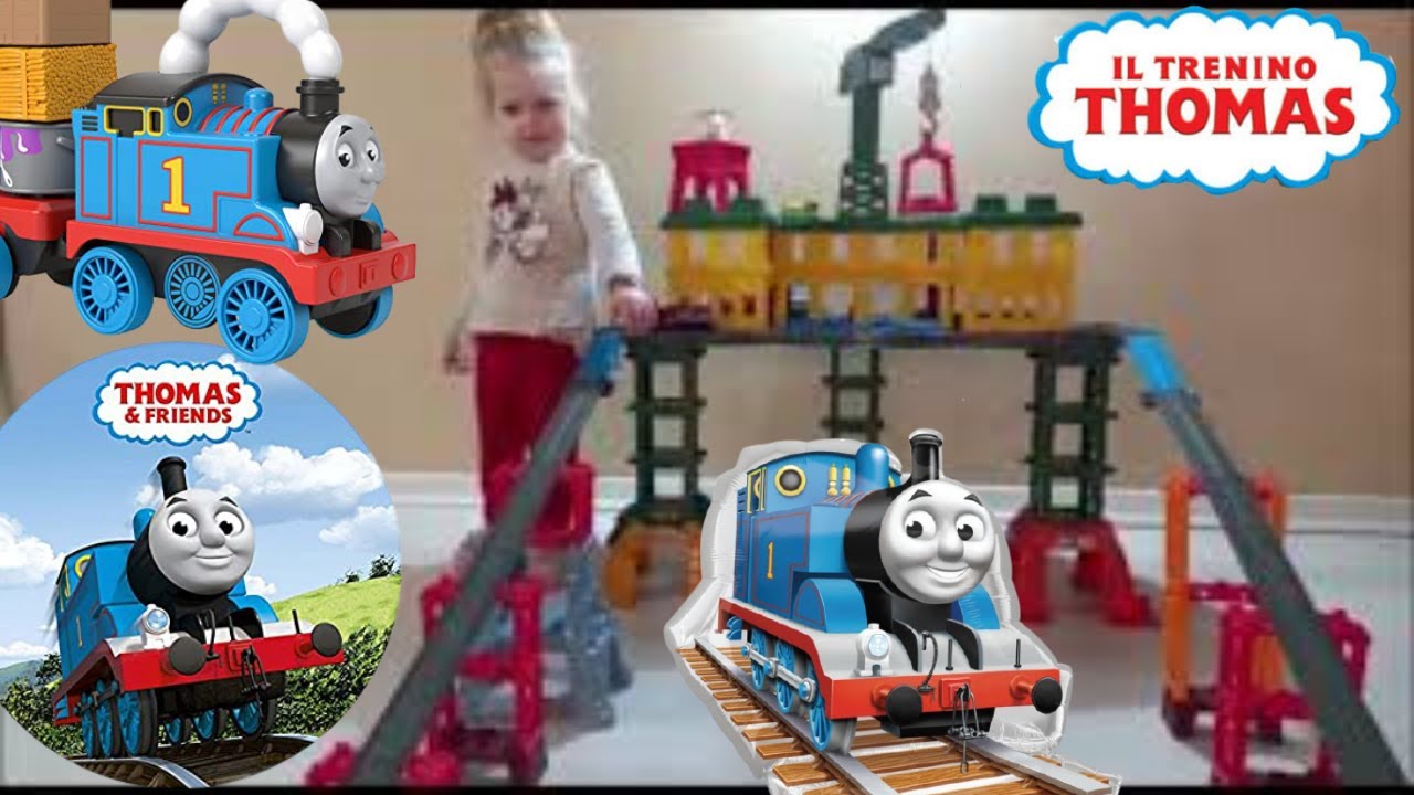 Mega stazione di Trenino Thomas. Thomas.Паровозик Томас.Thomas the ...