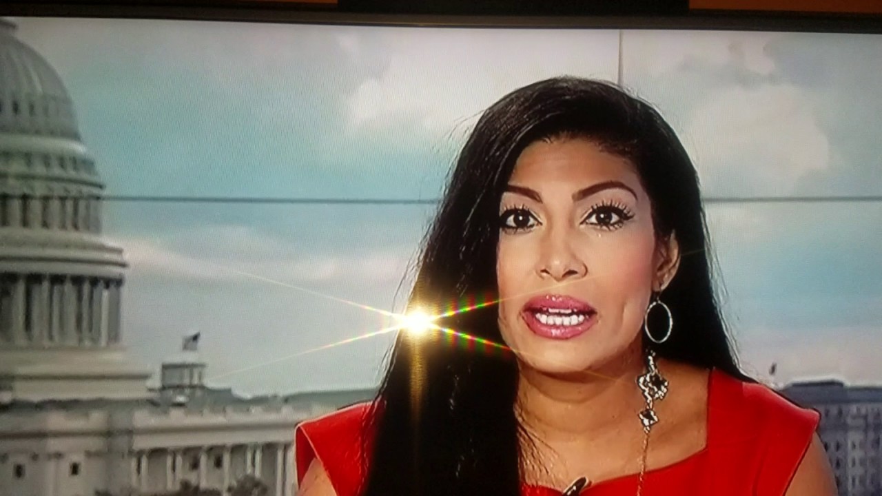 Amazing footage captured behind news anchor - YouTube