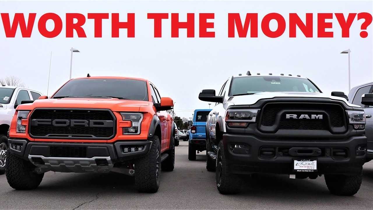 Ford Raptor Vs Dodge Power Wagon