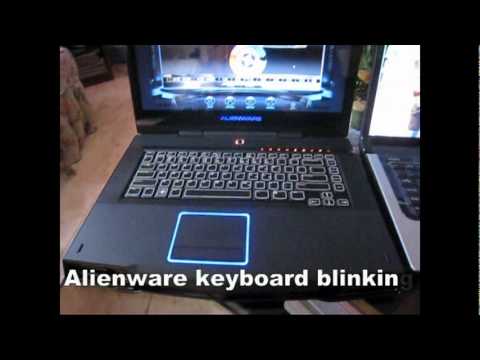 ALIENWARE M15X KEYBOARD BLINKING - YouTube