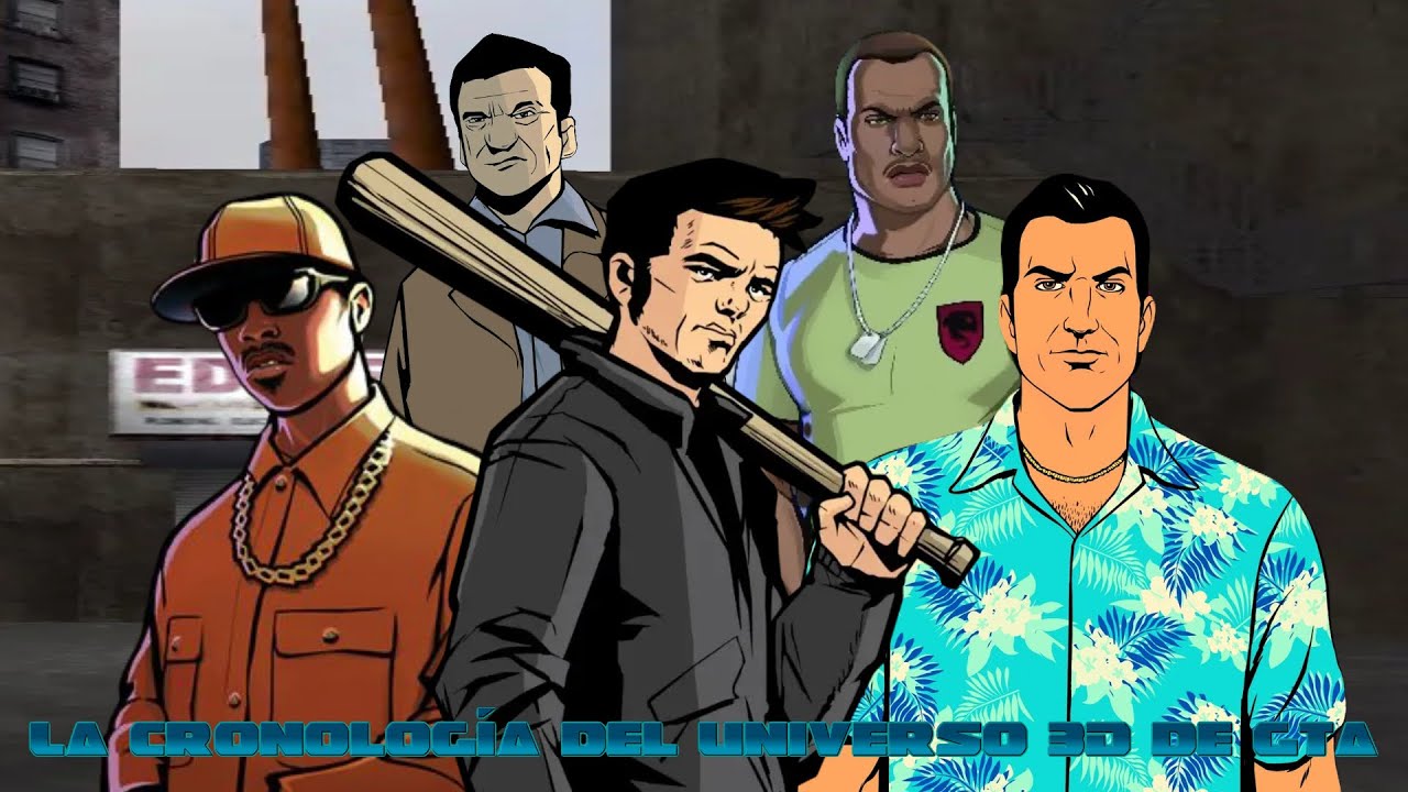 LA CRONOLOGÍA DEL UNIVERSO 3D DE GTA - YouTube