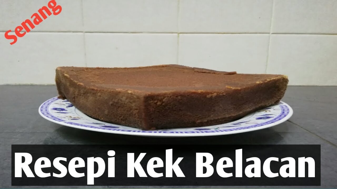 Belacan Cake- Easy and Yummy Kek Belacan - Mudah & Sedap - YouTube
