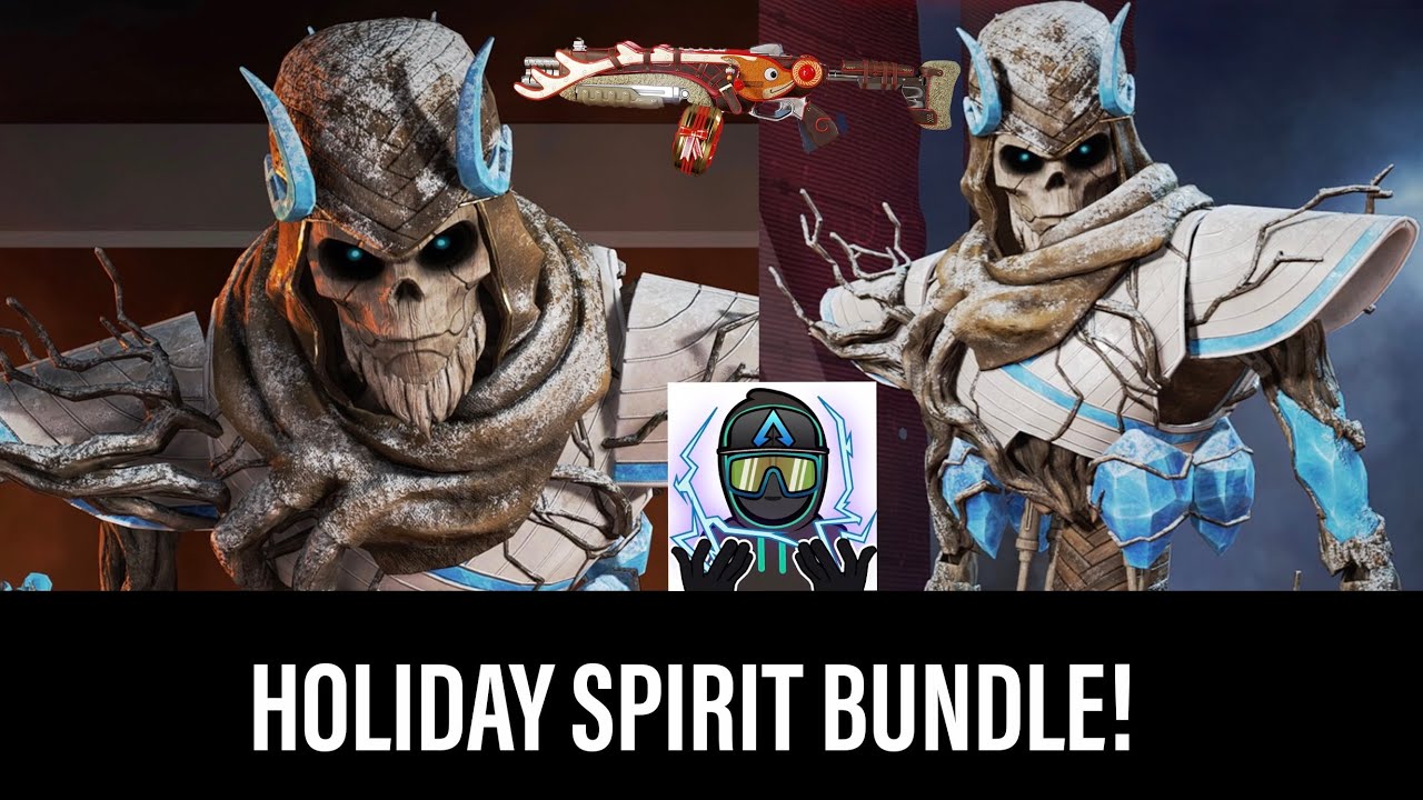 New Apex Legends Holoday Spirit Bundle Revenant Frost Ancient & EVA-8 ...