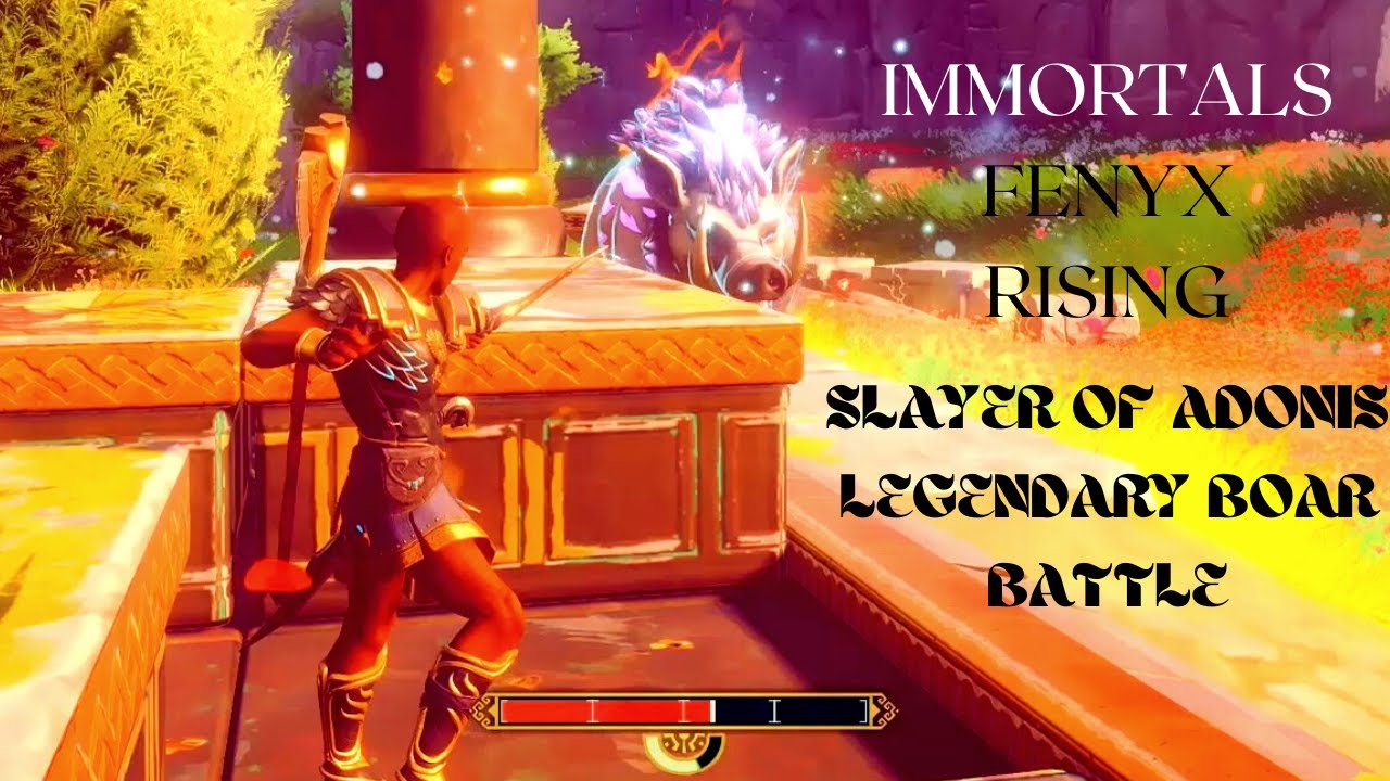Immortals Fenyx Rising - Slayer of Adonis LEGENDARY BOAR Glitch - YouTube
