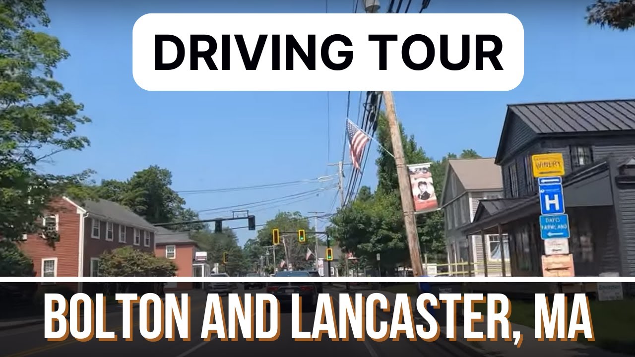 Scenic Back Roads of Massachusetts Rte 117 Bolton and Lancaster, MA ...