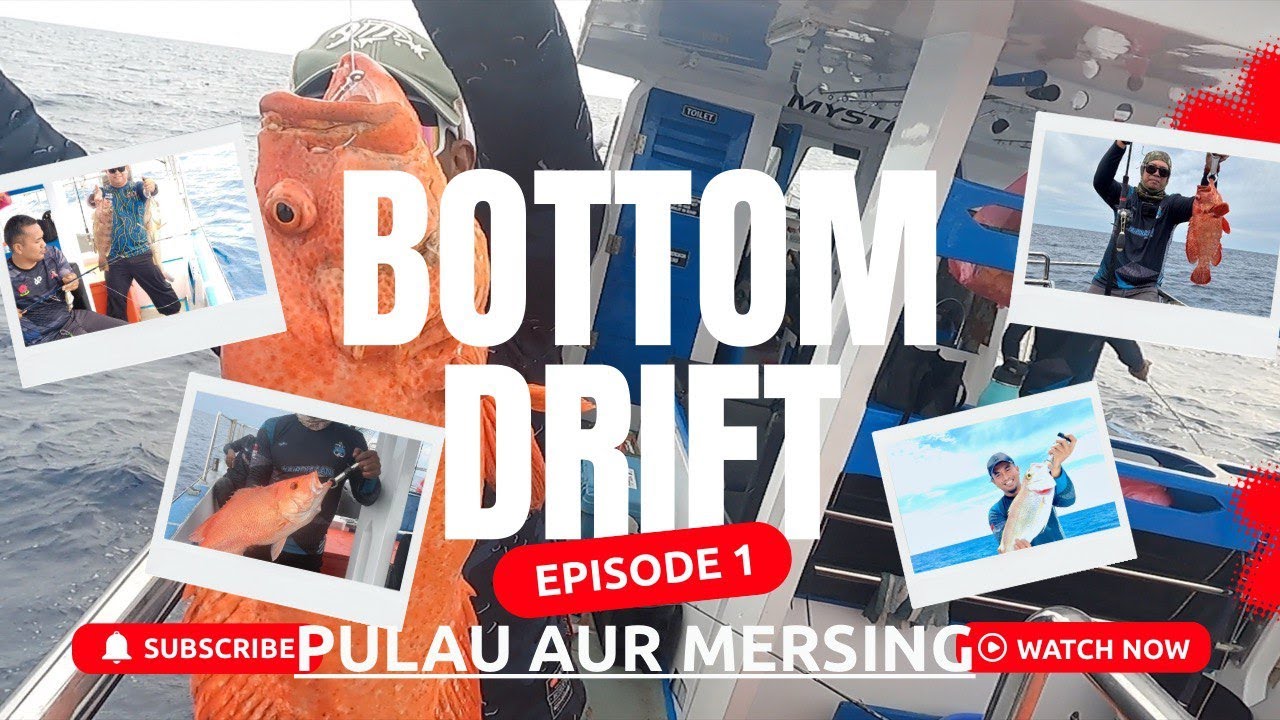 BOTTOM DRIFT-PULAU AUR-PULAU PEMANGGIL-2D1N - YouTube