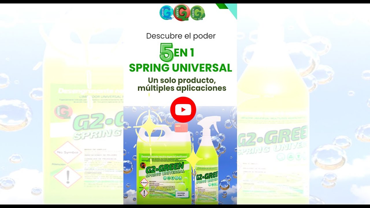 Descubre el poder 5 en 1 de Spring Universal de G2 Green: un solo ...