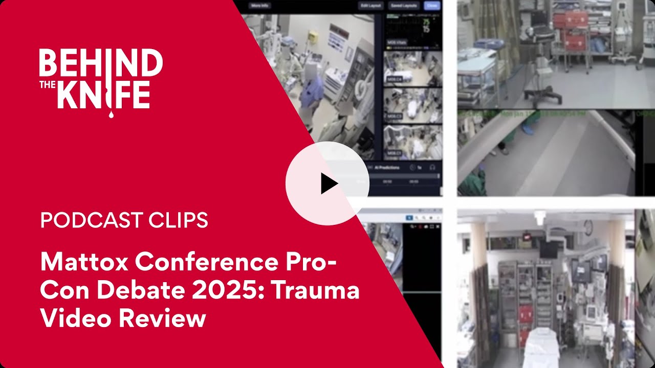 Mattox Conference Pro-Con Debate 2025: Trauma Video Review - YouTube