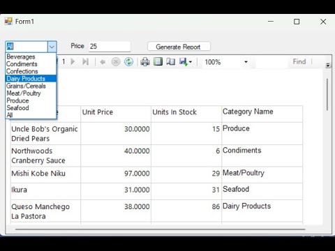 SSRS Tutorial 5: Stored Proc for designing a multi parameterized report ...