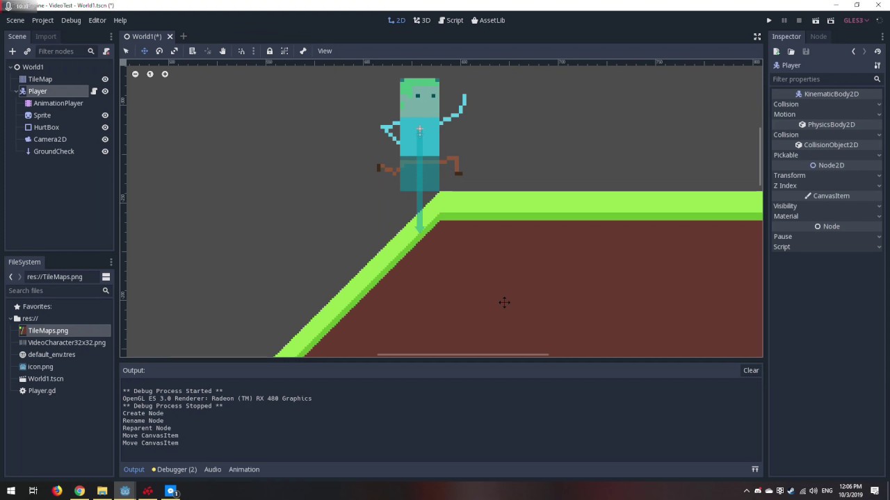 Godot 3.1 Ramps and Slope Jittering Fix Tutorial - YouTube