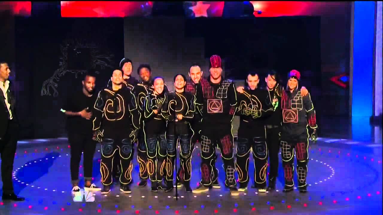 The ORIGINAL Tron Dance: iLuminate presents "Thunder" - YouTube