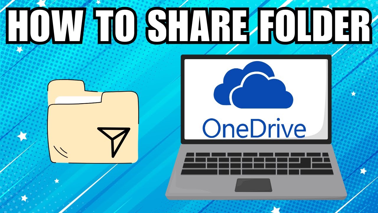 How To Share A Folder In OneDrive - YouTube