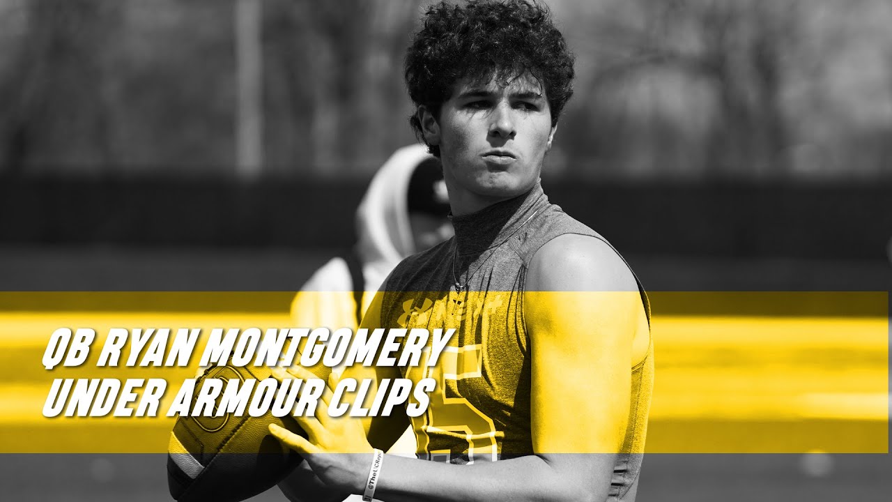 2025 QB Ryan Montgomery | Under Armour Camp Clips - YouTube