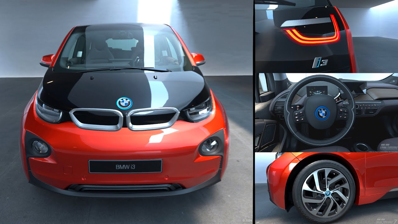 BMW i3 Electric 2015 Gran Turismo 7 VR PSVR2 PS5 GT7 Showroom - YouTube