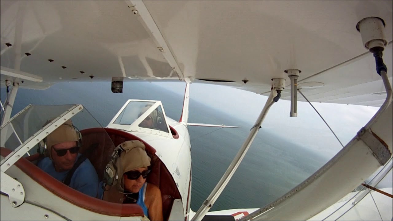 OBX Air Tours: Victor and Darlene fly with OBX Biplanes! - YouTube